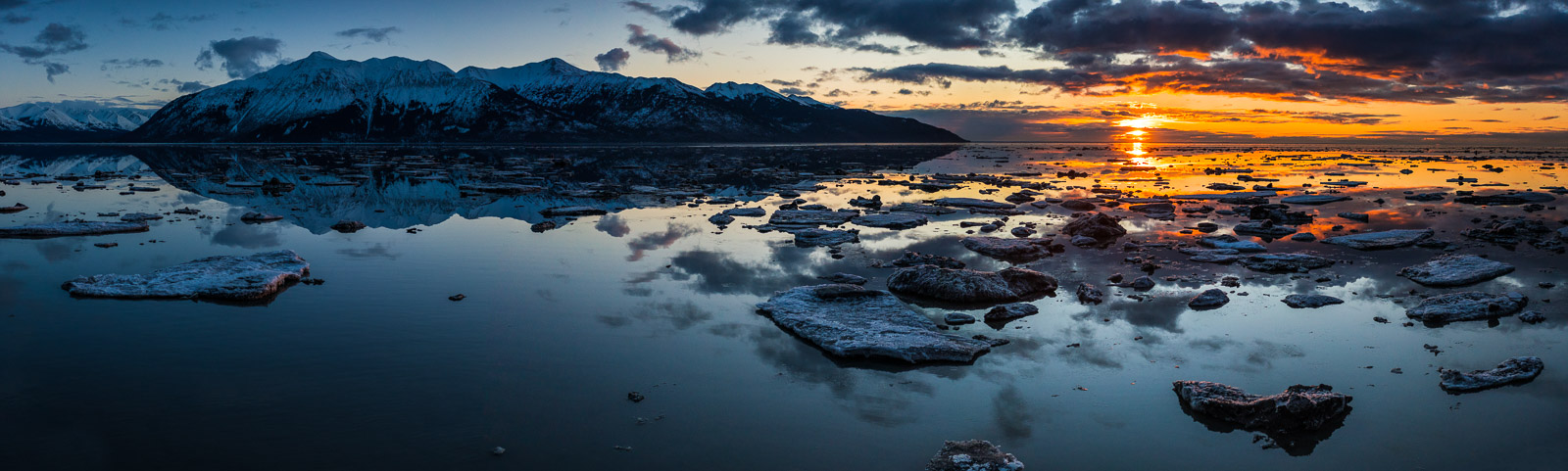 Icy Sunset | Carl Johnson Photography